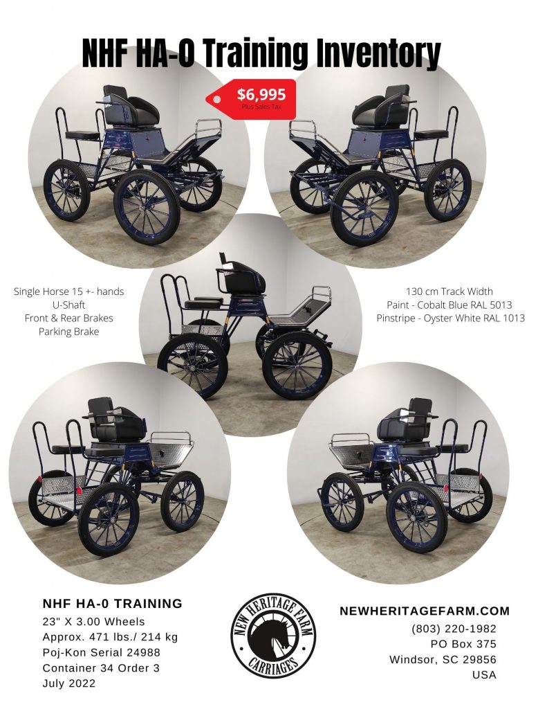 In Stock – New Heritage Farm Carriages